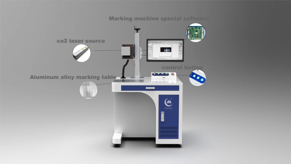 Desktop CO2 Laser Marking Machine – Tianjin macro cheng Technology Co ...